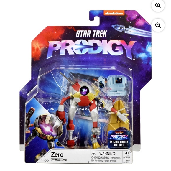 Star Trek | Toys | Star Trek Prodigy 5 Zero Action Figure With ...